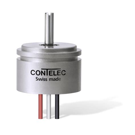 Absolute Rotary Encoder Vert X 21 Contelec Ag Magnetic Solid