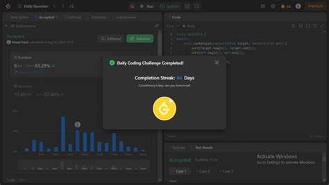 Ritesh Patel On Linkedin Day246 Potd Code Dsa Consistency Programming Coding Challenge