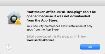 Installation And Program Startup Installing On MacOS