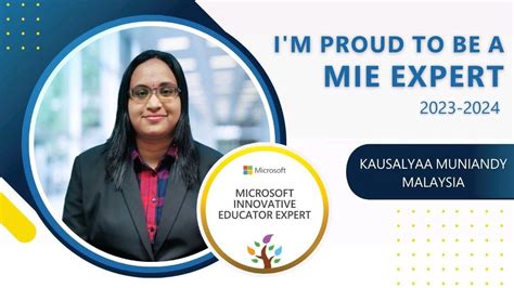kausalyaa muniandy on linkedin microsoftedu mieexpert