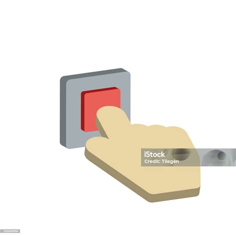 전기 초인종 아이콘3d 벡터 일러스트 및 등각 투영 보기 3차원 형태에 대한 스톡 벡터 아트 및 기타 이미지 3차원 형태