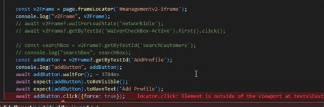 playwright frame can click input but not button stack overflow