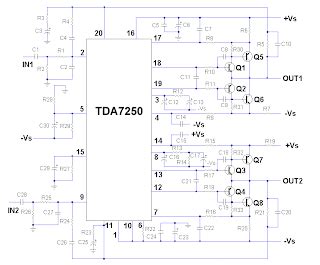 DIY Audio For All: TDA 7250 Power Amp