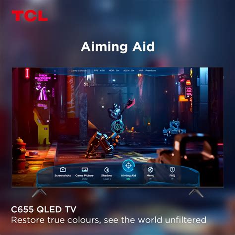Buy TCL 127 Cm 50 Inch QLED Smart Google TV 50C655 Black At Reliance Digital