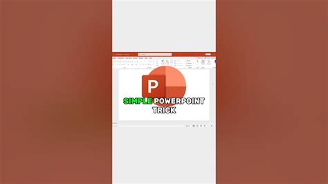 Simple Powerpoint Trick Powerpoint Powerpointtutorial Tips Youtube