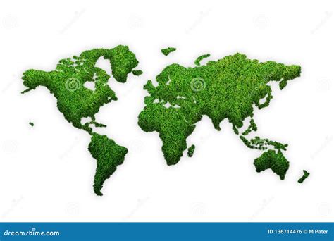 World Map Isolated On White Background Flat Earth Gray Map Template Globe Similar Worldmap