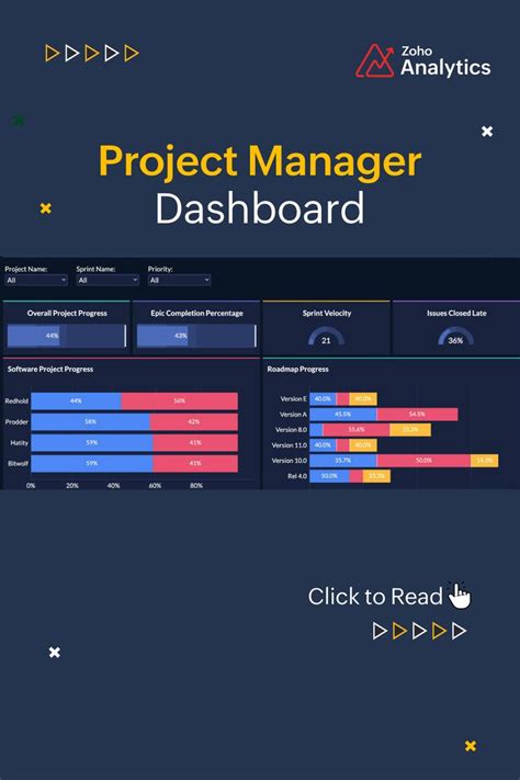 Effortlessly Manage Projects With Our Project Manager Dashboard