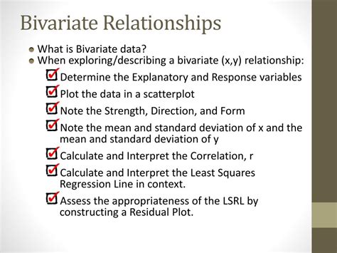 Ppt Describing Bivariate Relationships Powerpoint Presentation Free