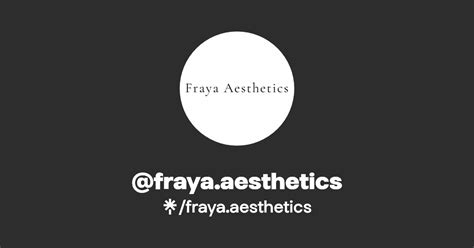 Fraya Aesthetics Linktree