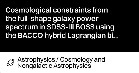 Cosmological Constraints From The Full Shape Galaxy Power Spectrum In Sdss Iii Boss Using The
