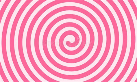 Cute Spiral Lollipop Background Pink Candy Ice Cream Yogurt Caramel Or Marshmallow Swirl