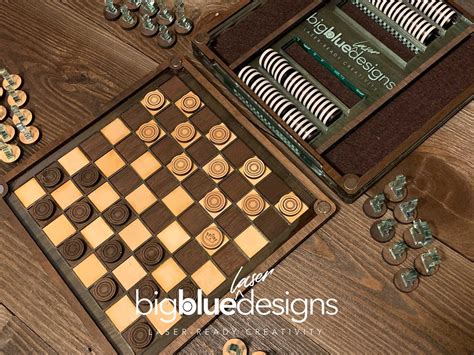 New Chess Checkers Othello Set Ai Svg Pdf Dxf Etsy