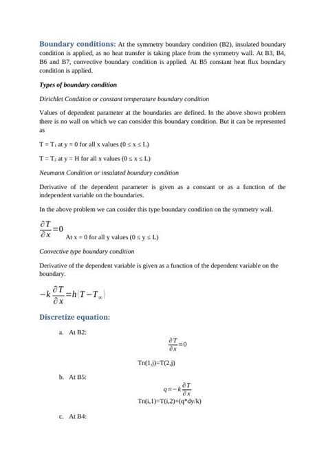 Heat Transfer In A Fin Using Finite Difference Method