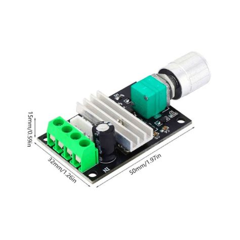 PWM DC Motor Speed Controller Module V V A Zenith Electronics