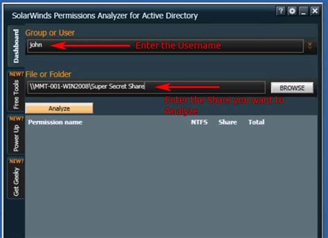 NTFS Permissions Tool To List Effective File Folder Rights In AD