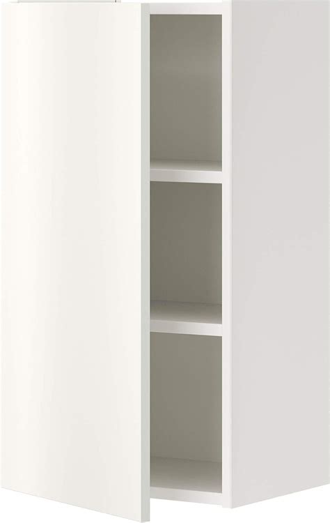 Ikea Enhet Wall Cabinet With 2 Shelves And Door 40x32x75 Cm White