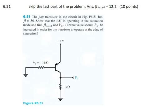 skip the last part of the problem Ans βforced Chegg