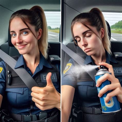 Cops Rendered Unconscious With Knockout Spray By Therotherothero On Deviantart