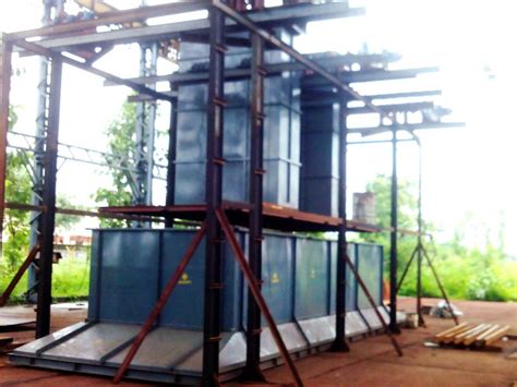 Mild Steel Manual Wagon Loading System For Industrial Color Brown