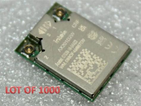 1000 Intel Wi Fi 6 Ax201 2 4ghz 5ghz 802 11ax On Board Wifi Card Bluetooth 5 0 Spw Industrial