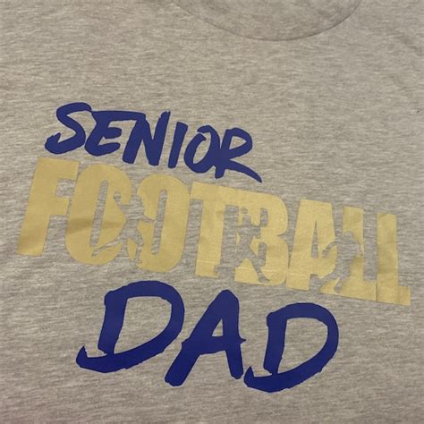 Senior Football Dad Shirt Football Shirts Football Dad Shirts