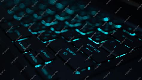 premium photo a computer keyboard is an input device that allows a person to enter letters