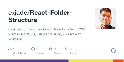 Github Exjadereact Folder Structure Basic Structure For Working In React Tailwindcss