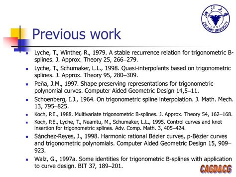 Ppt Spline Curves With A Shape Parameter Powerpoint Presentation Free Download Id 3101710