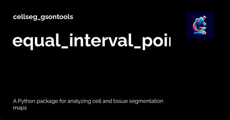 Equal Interval Points Cellseg Gsontools