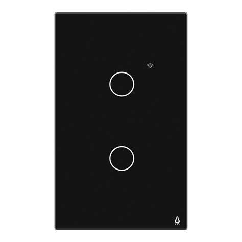 Interruptor Doble Smart Negro Ferrocables