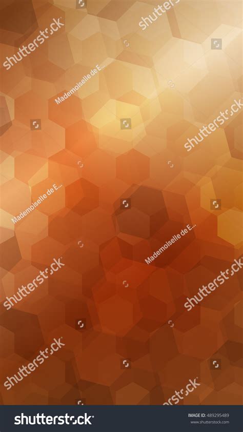 Beautiful Brown Geometry Background Vector Illustration Stock Vector