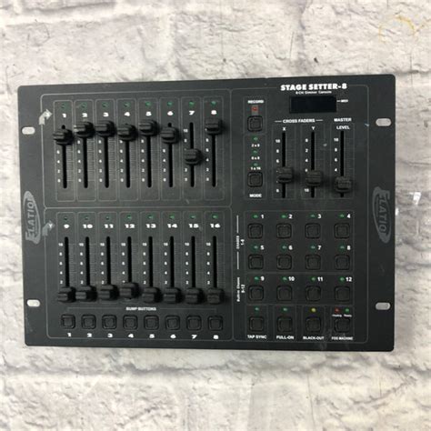 Elation Stage Setter 8 Dimmer Console Lighting Controller Evolution Music