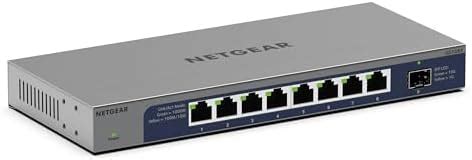 Netgear Port G G Gigabit Ethernet Unmanaged Switch Gs X With X G Sfp Desktop Or