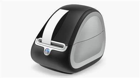 Direct Thermal Printer With Label Stick 3d Model 29 3ds Blend C4d Fbx Max Ma Lxo Obj