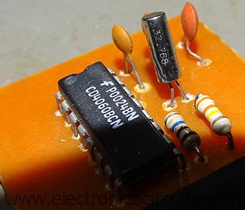Precision Hz Clock Generator Circuit Electronic Circuits