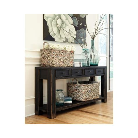 Ashley Furniture Signature Design Gavelston Sofa Table Rectangular Cabinets Matttroy