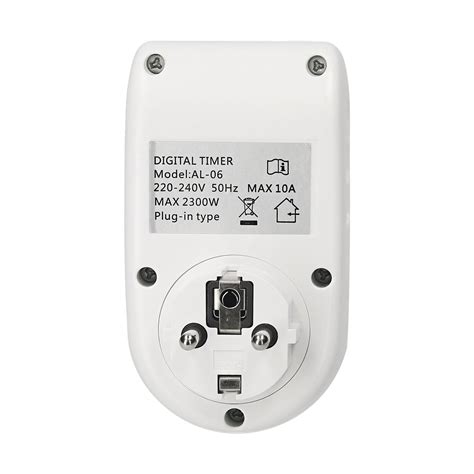 Plug In Digital Timer Switch Weekly Programmable E Grandado
