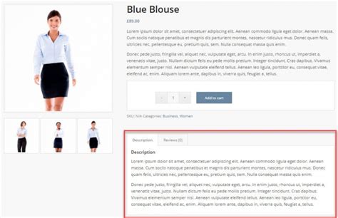 How To Move The Product Description Below The Product Images In Enfold