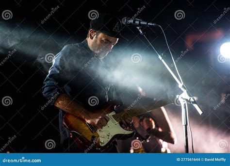 Phantogram Sarah Barthel And Josh Carter Perform In Concert At Madison Square Garden In New