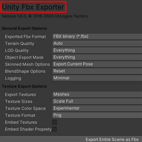 2022 02 17 fbx exporter for unity