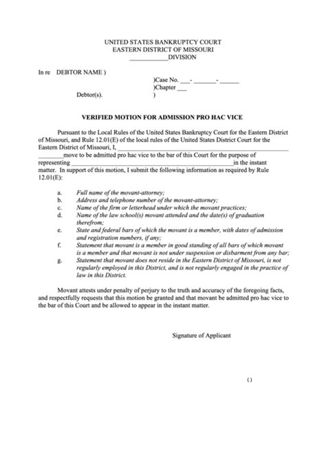 22 Motion Form Templates Free To Download In Pdf