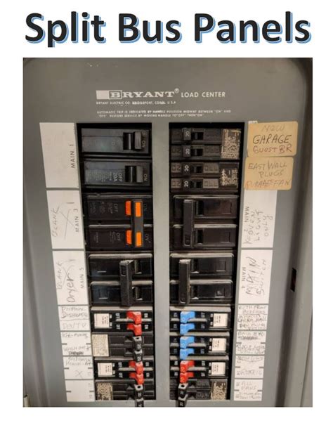 What Are Split Bus Panels Honest Home Inspections