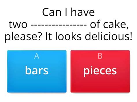 Partitive Nouns Quiz
