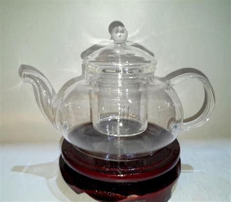 투명 유리 차 주전자 세컨웨어헬로마켓