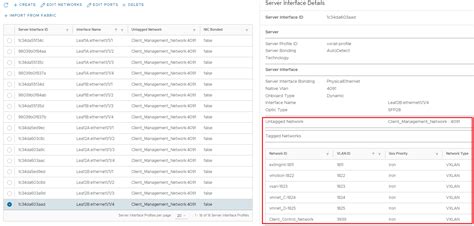 Create Server Interface Profiles For Second Vxrail Cluster Dell Networking Smartfabric