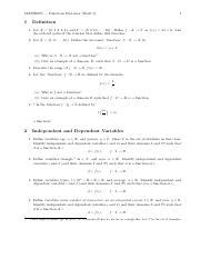 Functions Exercises Relations Domains And Ranges In Course Hero