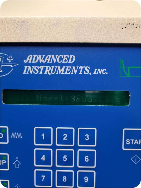 Used Advanced Instruments 3250 Osmometer For Sale Dotmed Listing
