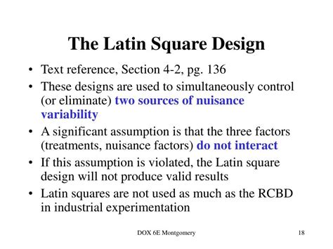 Ppt Design Of Engineering Experiments Part 3 The Blocking Principle