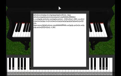 Runaway Roblox Piano Sheet