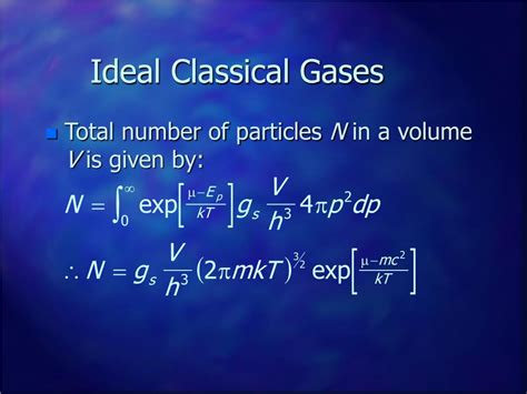 Ppt Classical And Quantum Gases Powerpoint Presentation Free Download Id 5188070